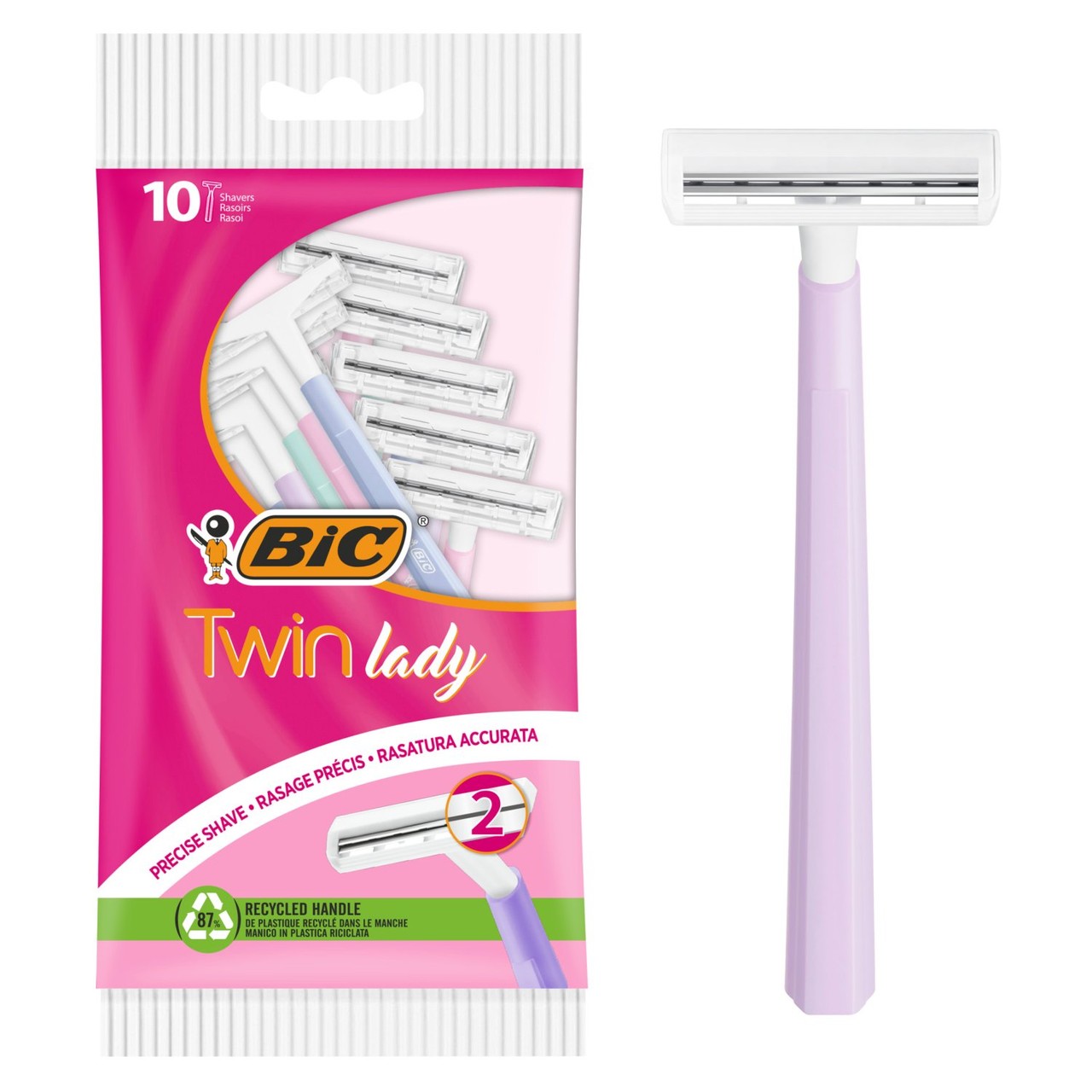 Bic Twin Lady Disposable Razor - Morrisons Online Groceries & Offers