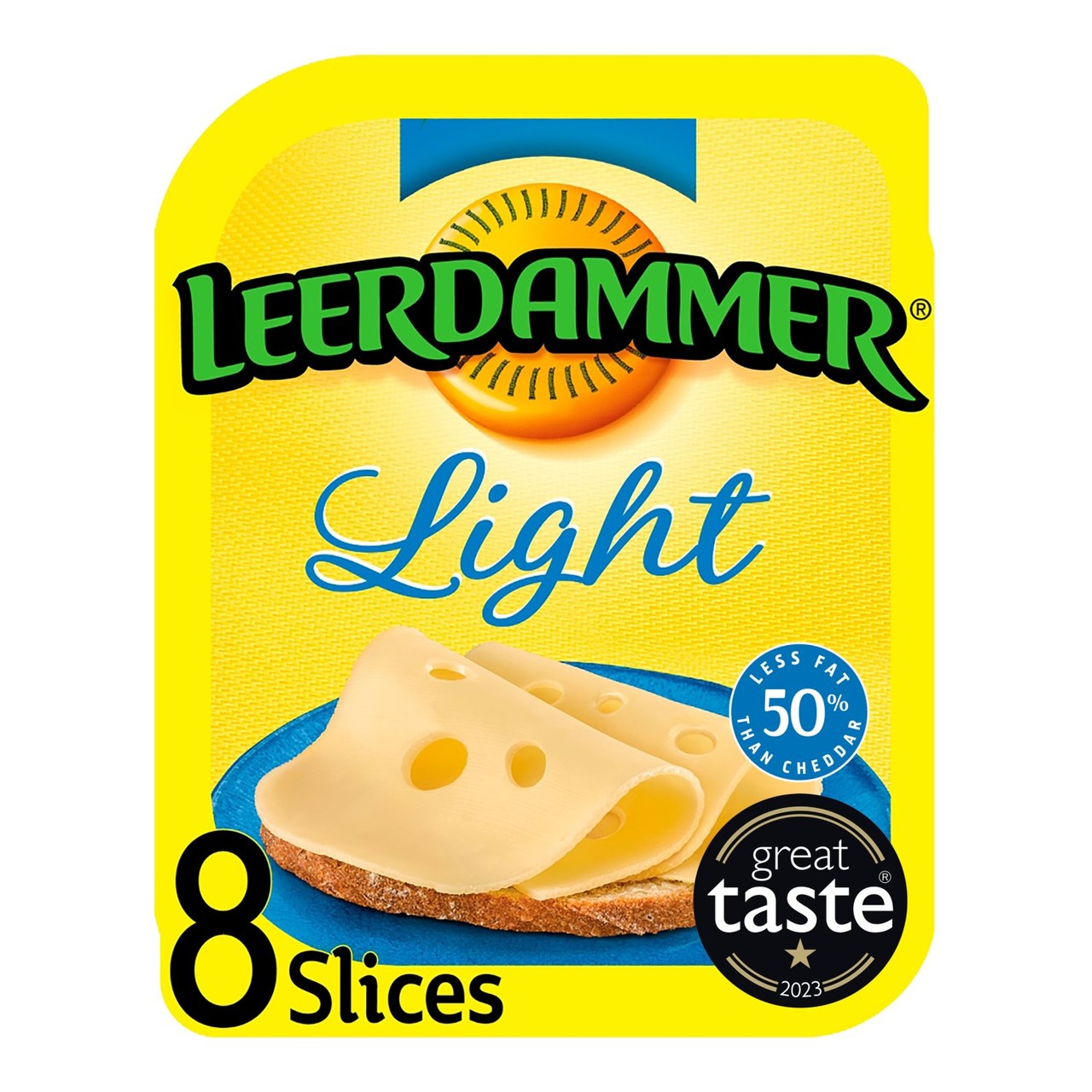 Leerdammer Light Cheese 8 Slices - Morrisons Online Groceries & Offers
