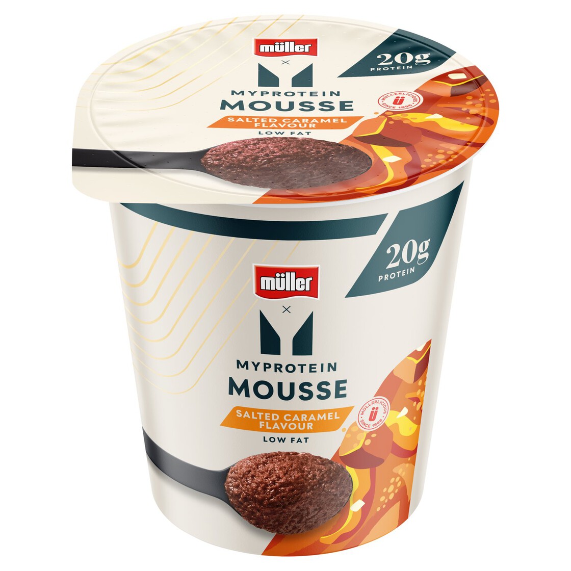Muller x MyProtein Salted Caramel Chocolate Mousse - Morrisons Online ...