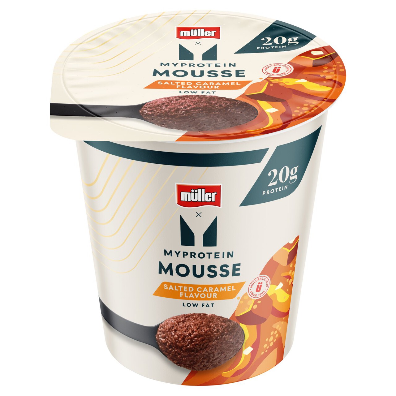 Muller x MyProtein Salted Caramel Chocolate Mousse - Morrisons Online ...