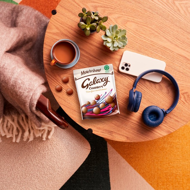 Galaxy Counters Milk Chocolate Pouch Bag 112g - Morrisons Online ...