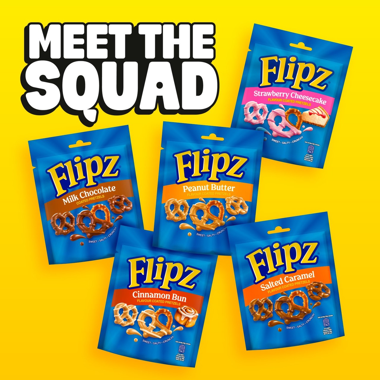 Flipz Mega Bag Milk Chocolate Coated Pretzel Snacks 150g - Morrisons ...