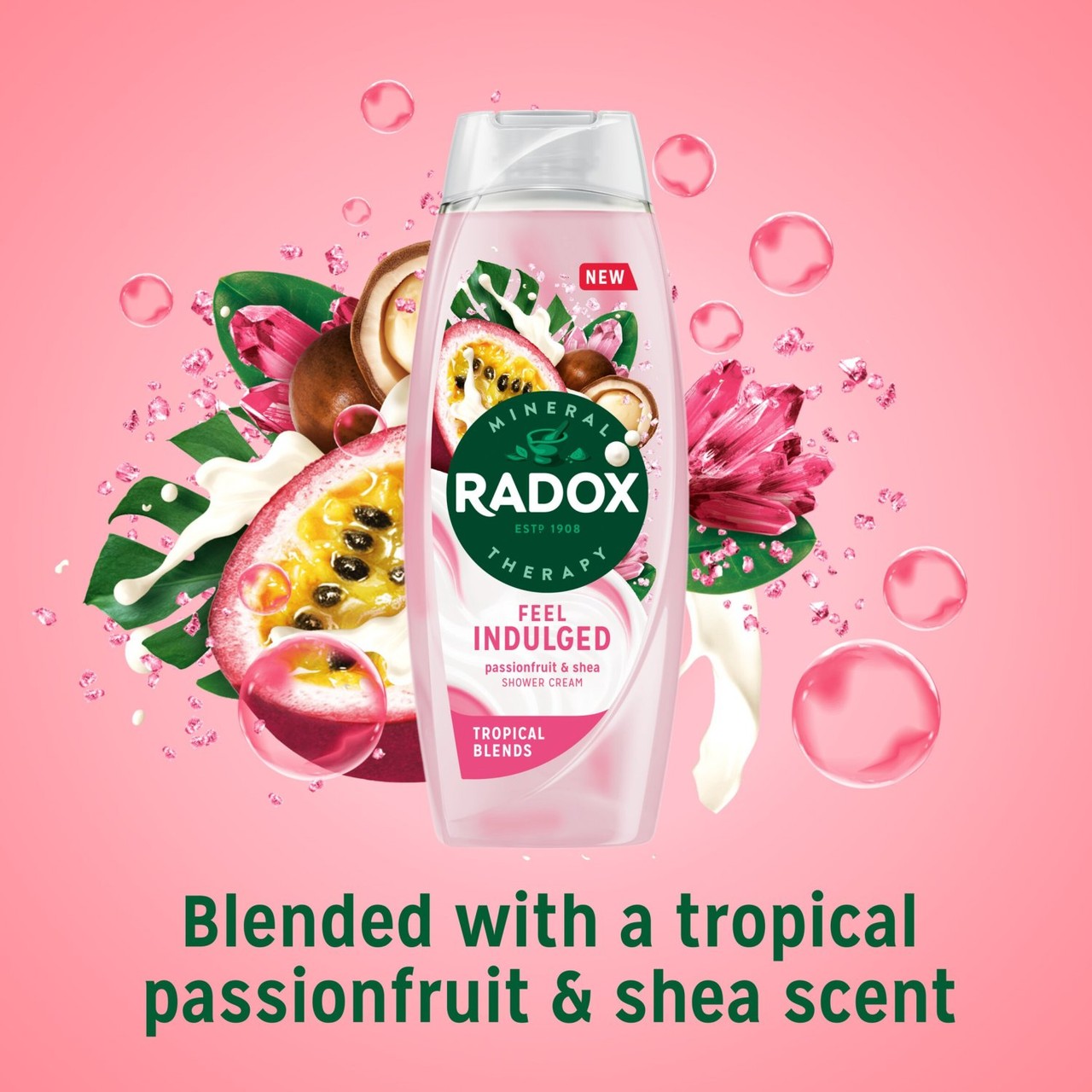 Radox Shower Gel Feel Indulged 450ml - Morrisons Online Groceries & Offers