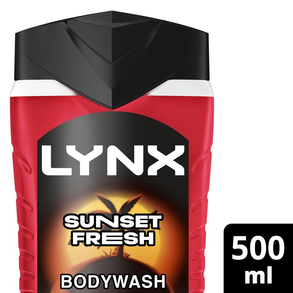 Lynx Bodywash Sunset Fresh 500ml - Morrisons Online Groceries & Offers