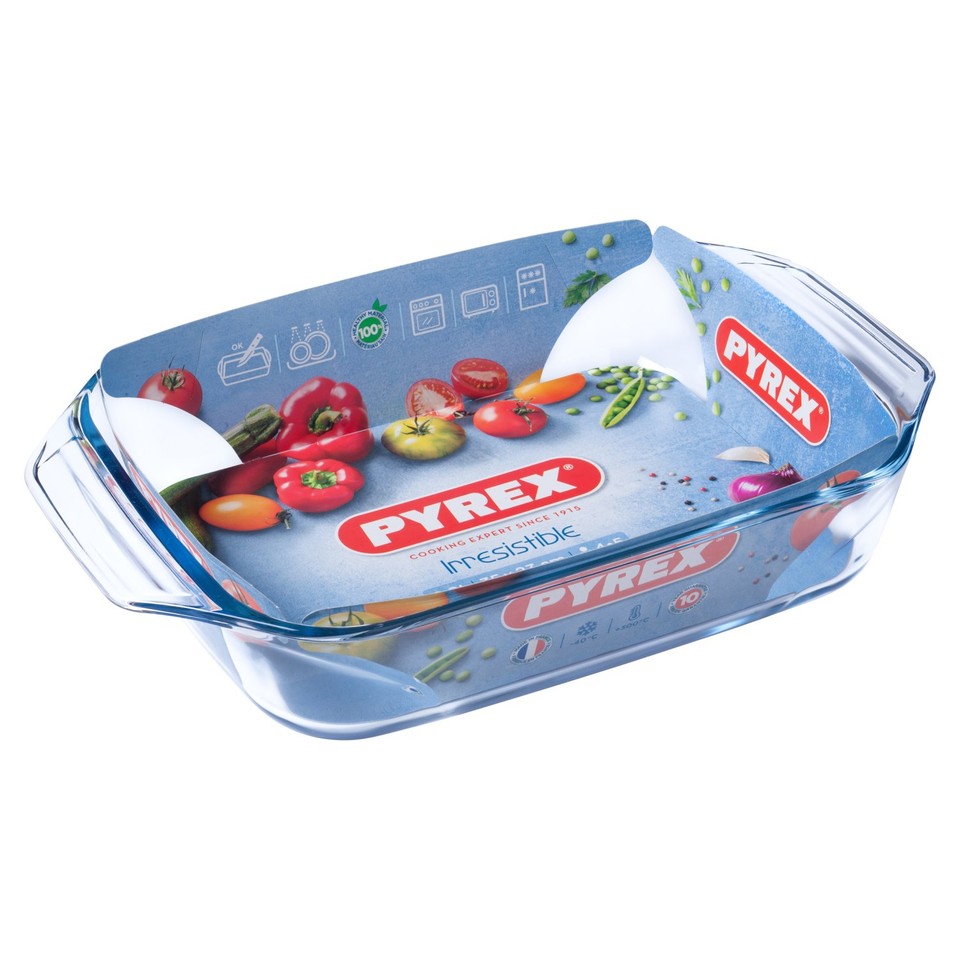 Pyrex Rectangular Roaster 31cm x 20cm - Morrisons Online Groceries & Offers