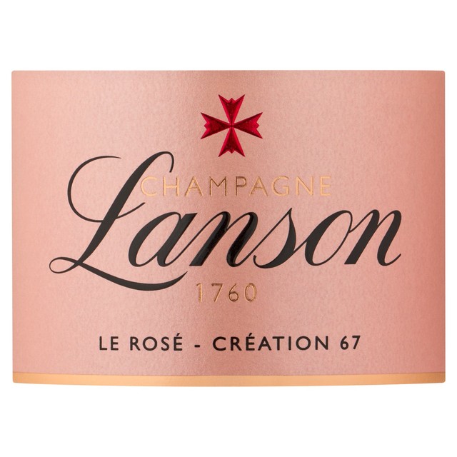 Lanson Rose Label Champagne Rose NV - Morrisons Online Groceries & Offers