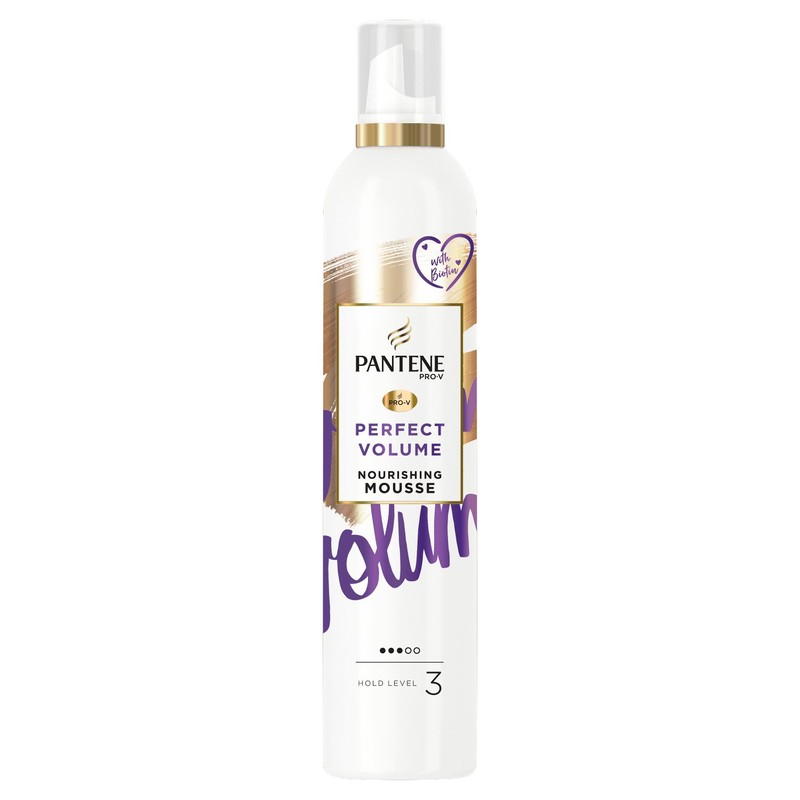 Pantene Styling Perfect Volume Mousse - Morrisons Online Groceries & Offers