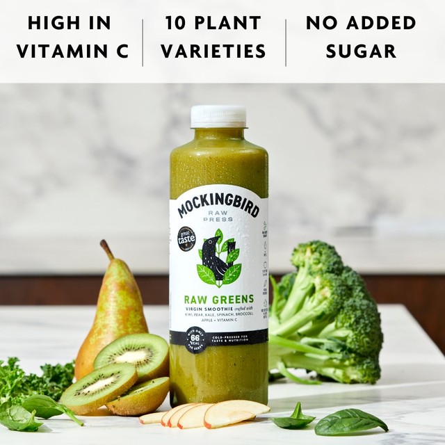 Mockingbird Raw Greens Smoothie - Morrisons Online Groceries & Offers