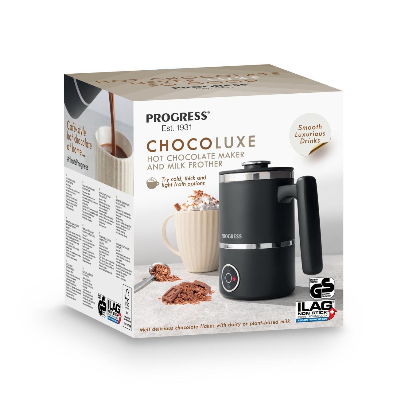 Progress Chocoluxe Hot Chocolate Maker & Milk Frother - Morrisons ...