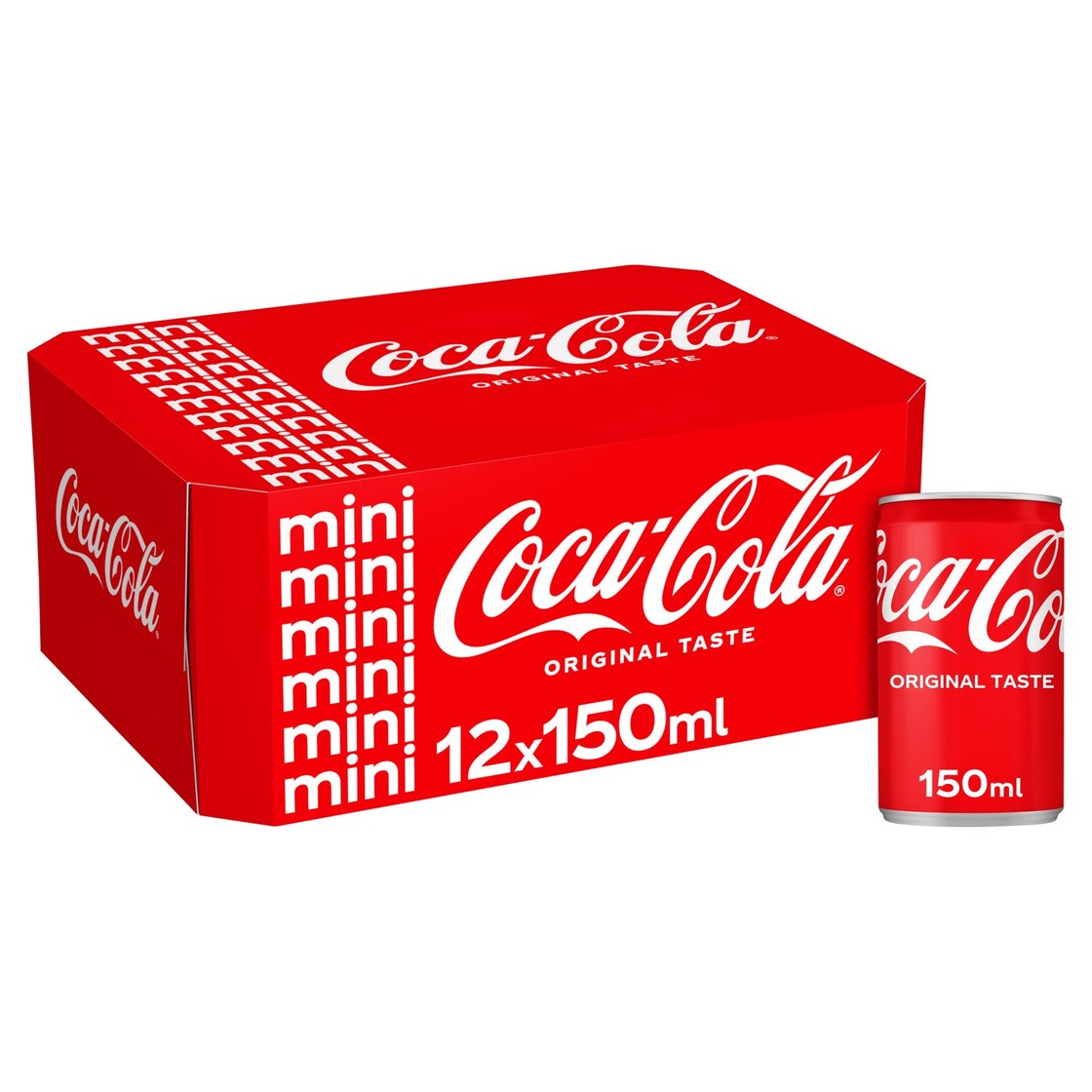 Coca-Cola Original Taste 12 x 150ml - Morrisons Online Groceries & Offers