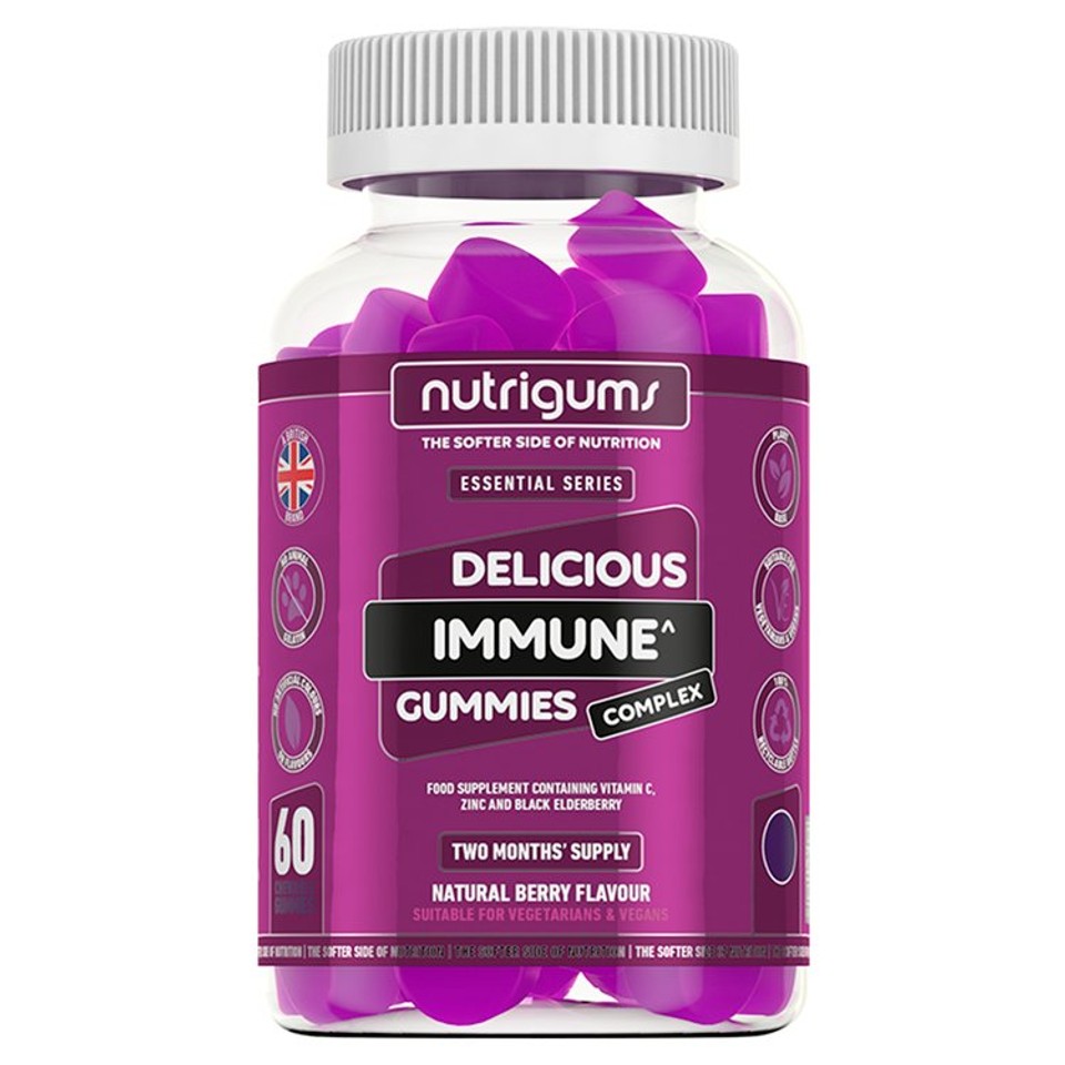 Nutrigums Immune Support Gummies Blueberry Flavour Gummies - Morrisons ...