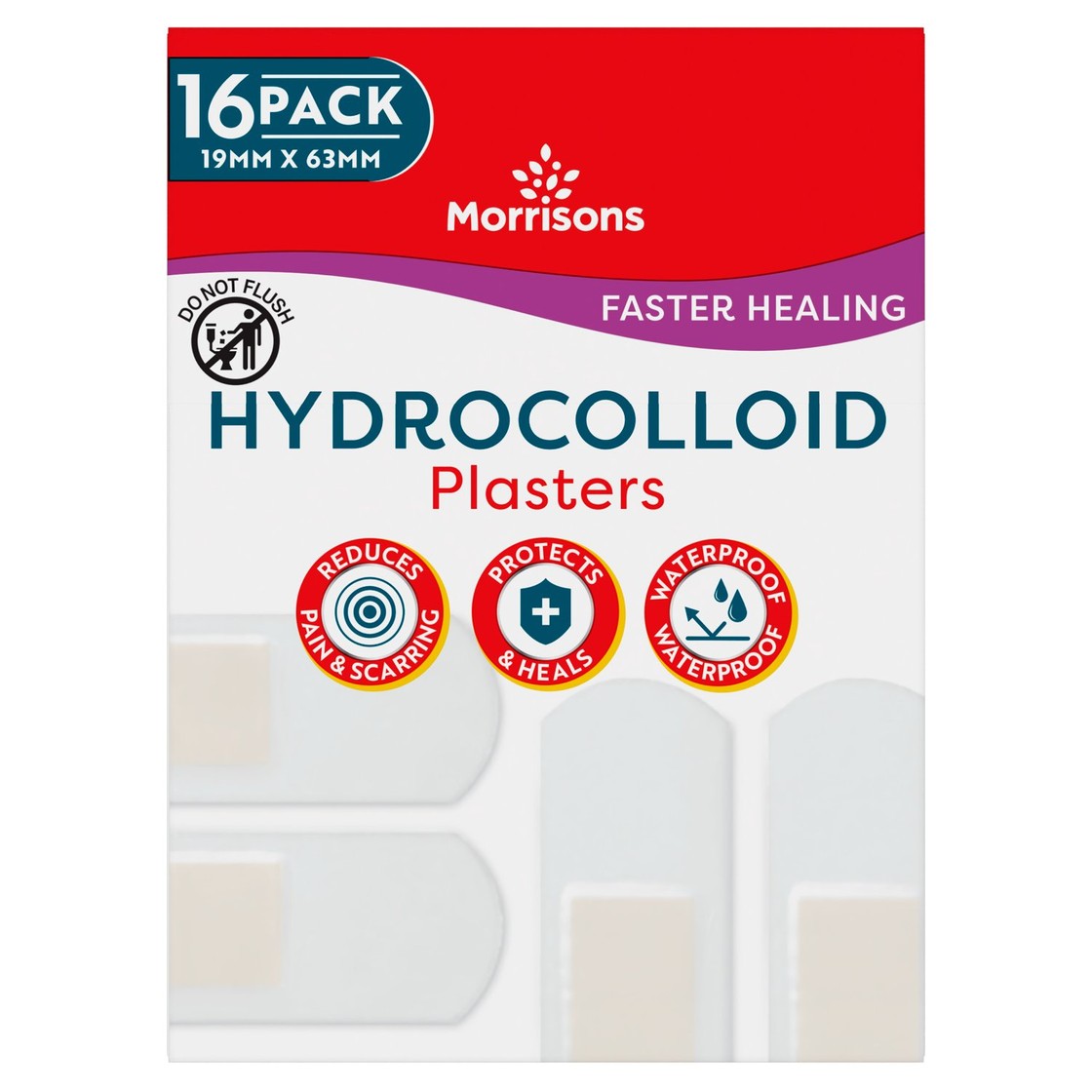 Morrisons Hydrocolloid Plasters - Morrisons Online Groceries & Offers