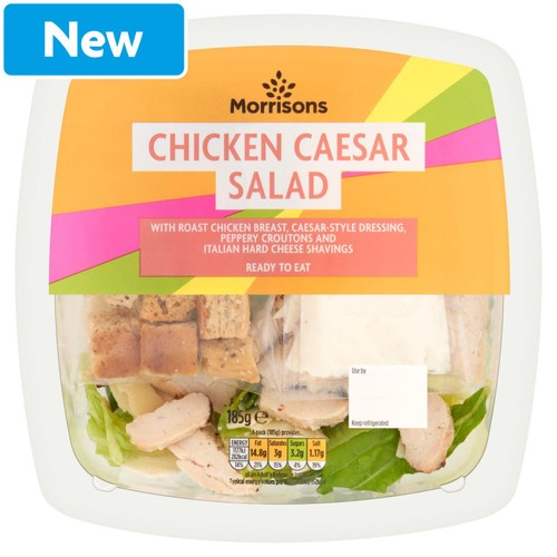 Morrisons Chicken Caesar Salad 185g - Morrisons Online Groceries & Offers