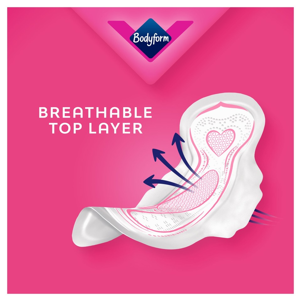 Bodyform Cour-V Ultra Normal Sanitary Towels - Morrisons Online ...