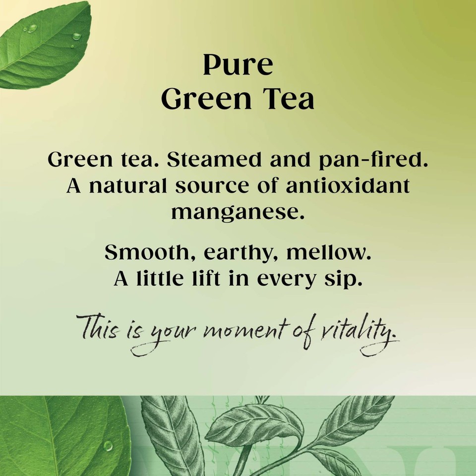 Twinings Pure Green Tea Bags 20s - Morrisons Online Groceries & Offers