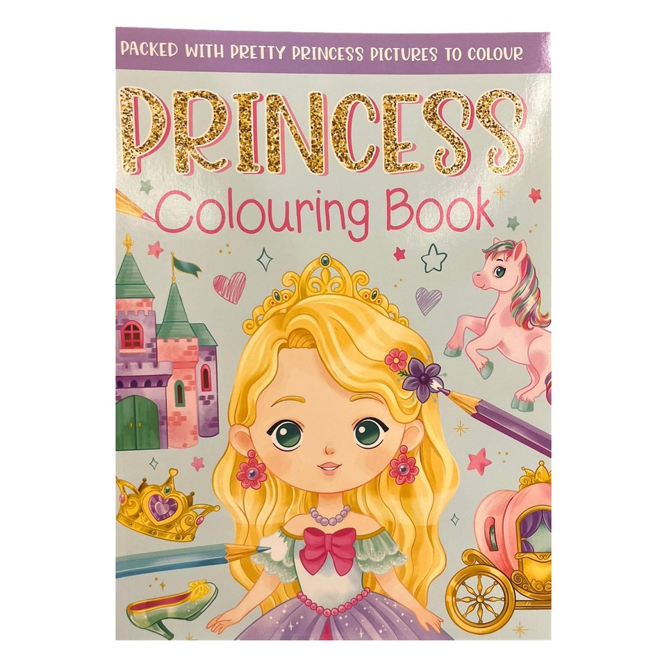 Igloo Books Awesome Colouring 4 Princess Colouring Book - Morrisons ...