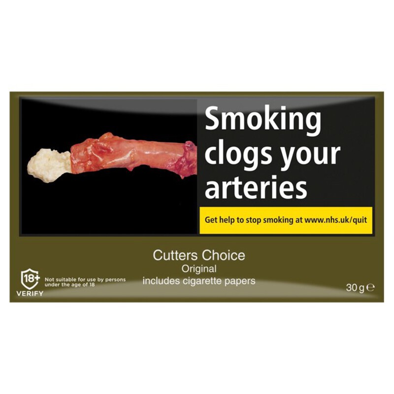 Cutters Choice Original Includes Cigarette Papers - Morrisons Online ...
