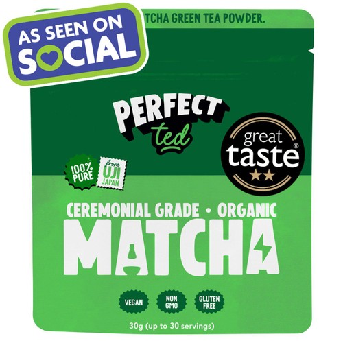 Perfect Ted Organic Matcha Powder 30g - Morrisons Online Groceries & Offers