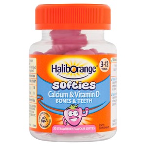Haliborange Calcium & Vit D Softies 30's Strawberry - Morrisons Online ...