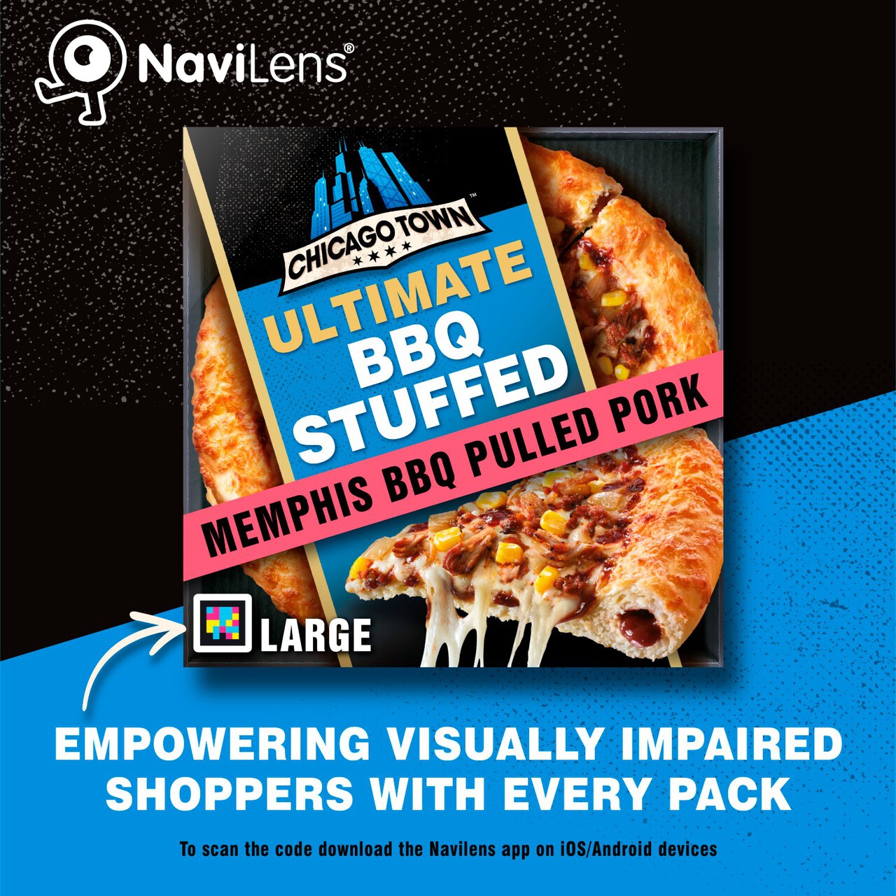 Chicago Town Ultimate BBQ Stuffed Crust Memphis Pulled Pork Pizza ...