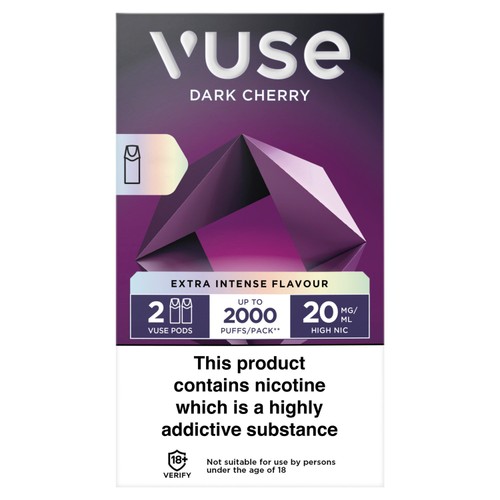 Refillable Pods Price Vuse Pod Refills Dark Cherry 20mg - Morrisons ...