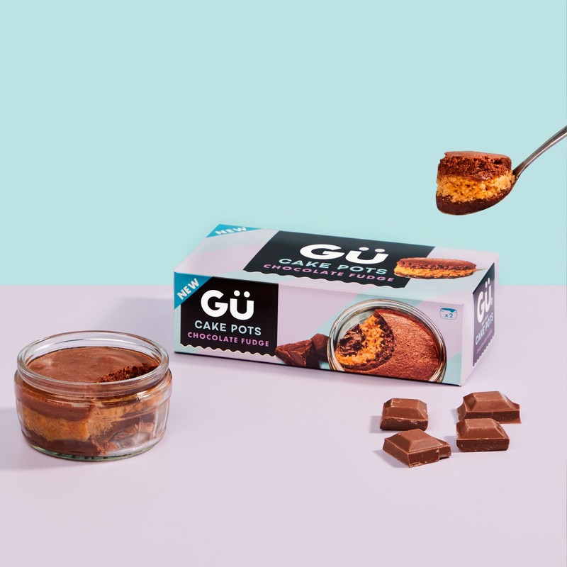 Gu Chocolate Fudge Cake Pots 2 x 68g - Morrisons Online Groceries & Offers