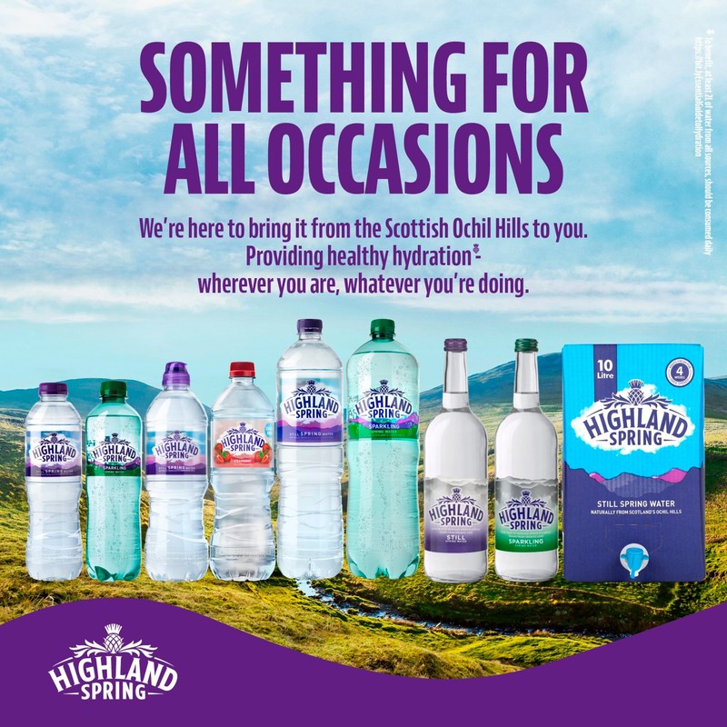 Highland Spring Sparkling Spring Water - Morrisons Online Groceries ...