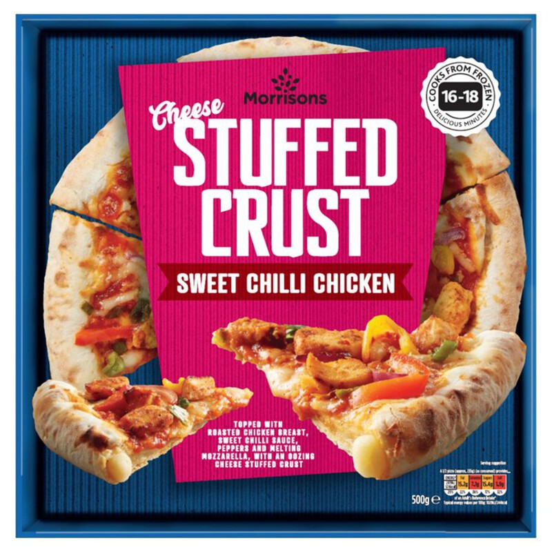 Morrisons Stuffed Crust Sweet Chilli Chicken Pizza - Morrisons Online ...