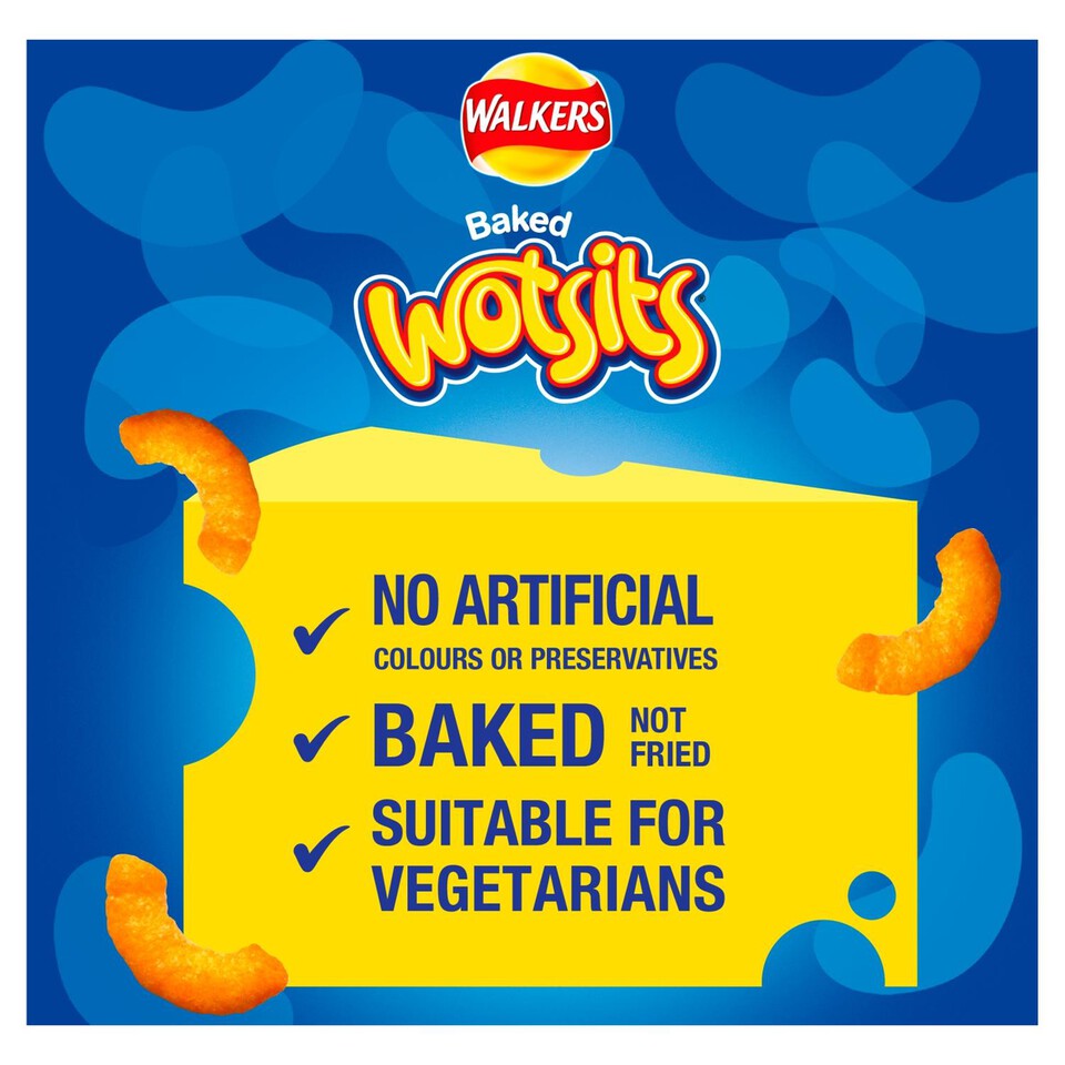 Walkers Wotsits Really Cheesy Snacks Crisps - Morrisons Online ...