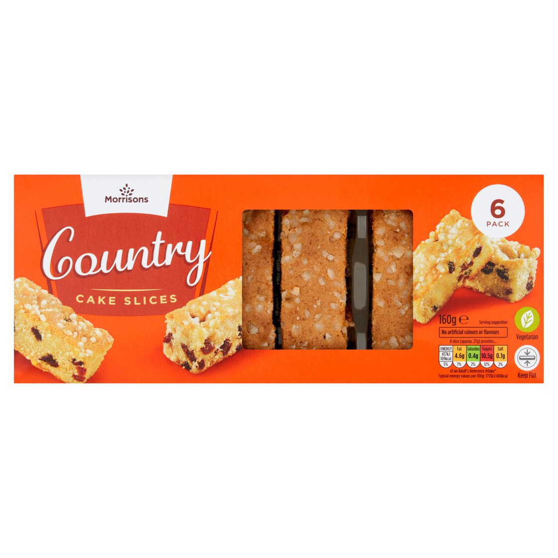 Morrisons 6 Country Cake Slices - Morrisons Online Groceries & Offers
