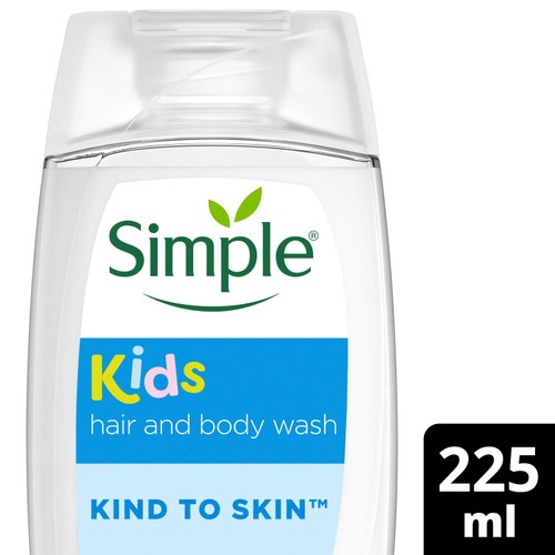 Simple Kids Hair & Body Wash 225ml - Morrisons Online Groceries & Offers
