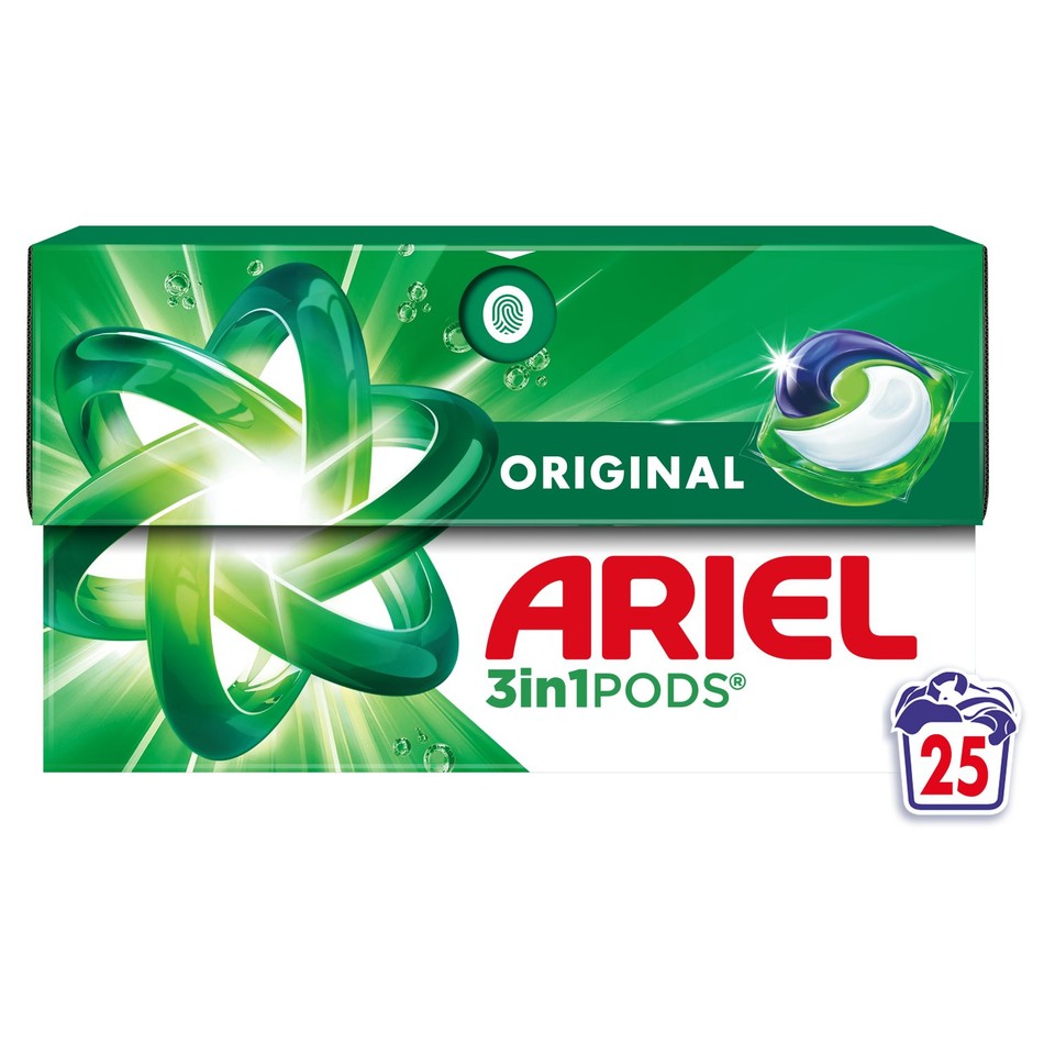 Ariel Original All-In-1 Washing Capsules - Morrisons Online Groceries ...