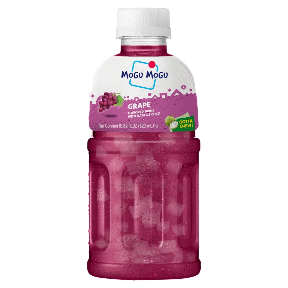 Mogu Mogu Nata De Coco Drink Grape Flavour - Morrisons Online Groceries ...