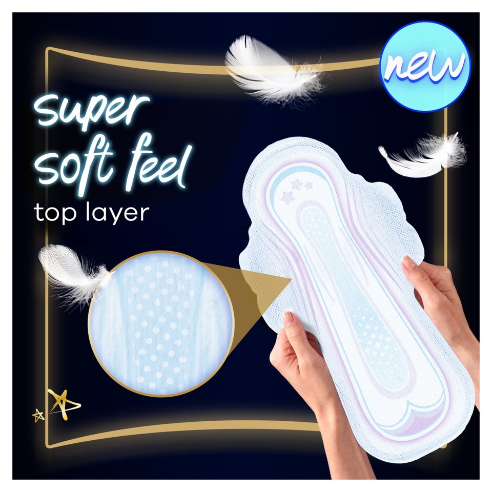 Always Ultra Night Size 4 Secure XL Pads - Morrisons Online Groceries ...