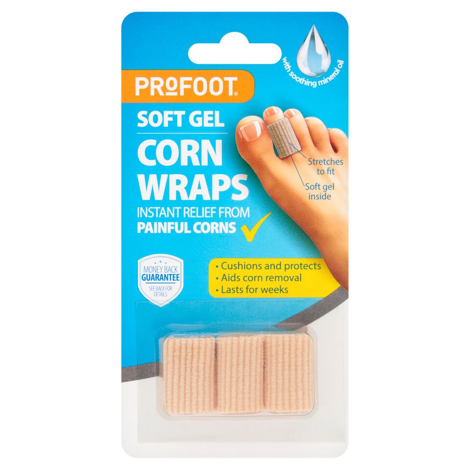 Profoot Soft Gel Corn Wraps Z - Morrisons Online Groceries & Offers