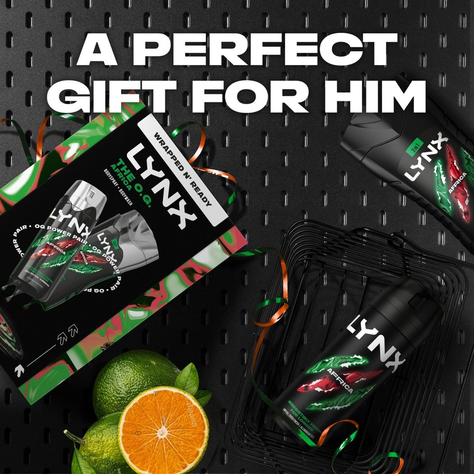 Lynx Duo Africa Gift Set - Morrisons Online Groceries & Offers