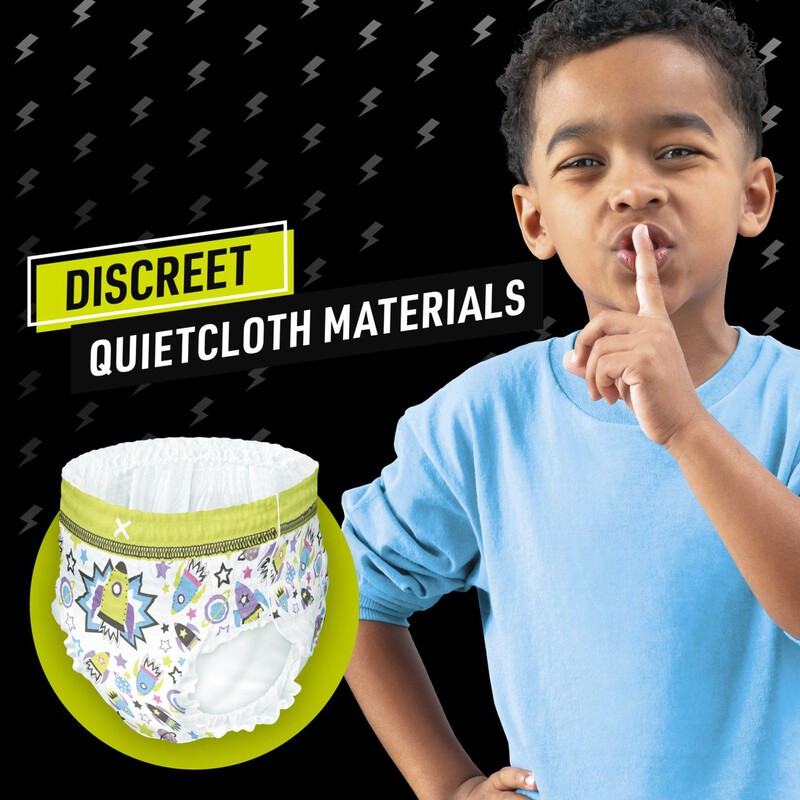 Pampers Ninjamas Pyjama Pant Nappies Pull-On Size 8 Giant Extra ...