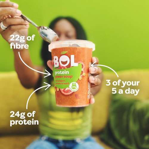 Bol Power Soup Red Pepper Tomato & Lentil - Morrisons Online Groceries ...