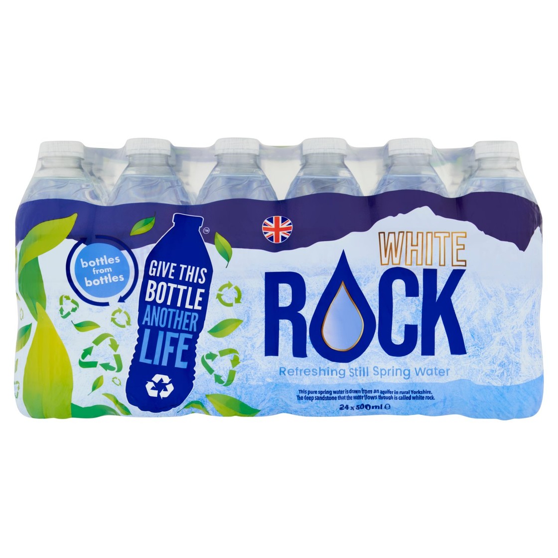 White Rock Spring Water 24x500ml - Morrisons Online Groceries & Offers