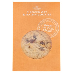 Market Street Spiced Oat & Raisin Cookies - Morrisons Online Groceries ...