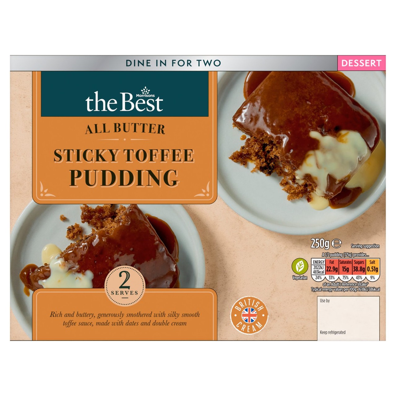 Morrisons Sticky Toffee Pudding - Morrisons Online Groceries & Offers