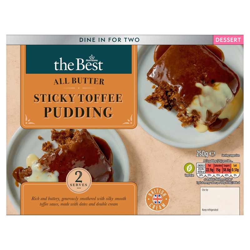 Morrisons Sticky Toffee Pudding - Morrisons Online Groceries & Offers