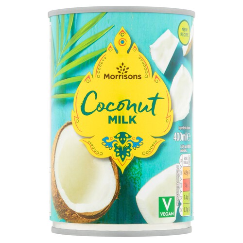 Morrisons Canned Coconut Milk 400 ml - Morrisons Online Groceries & Offers