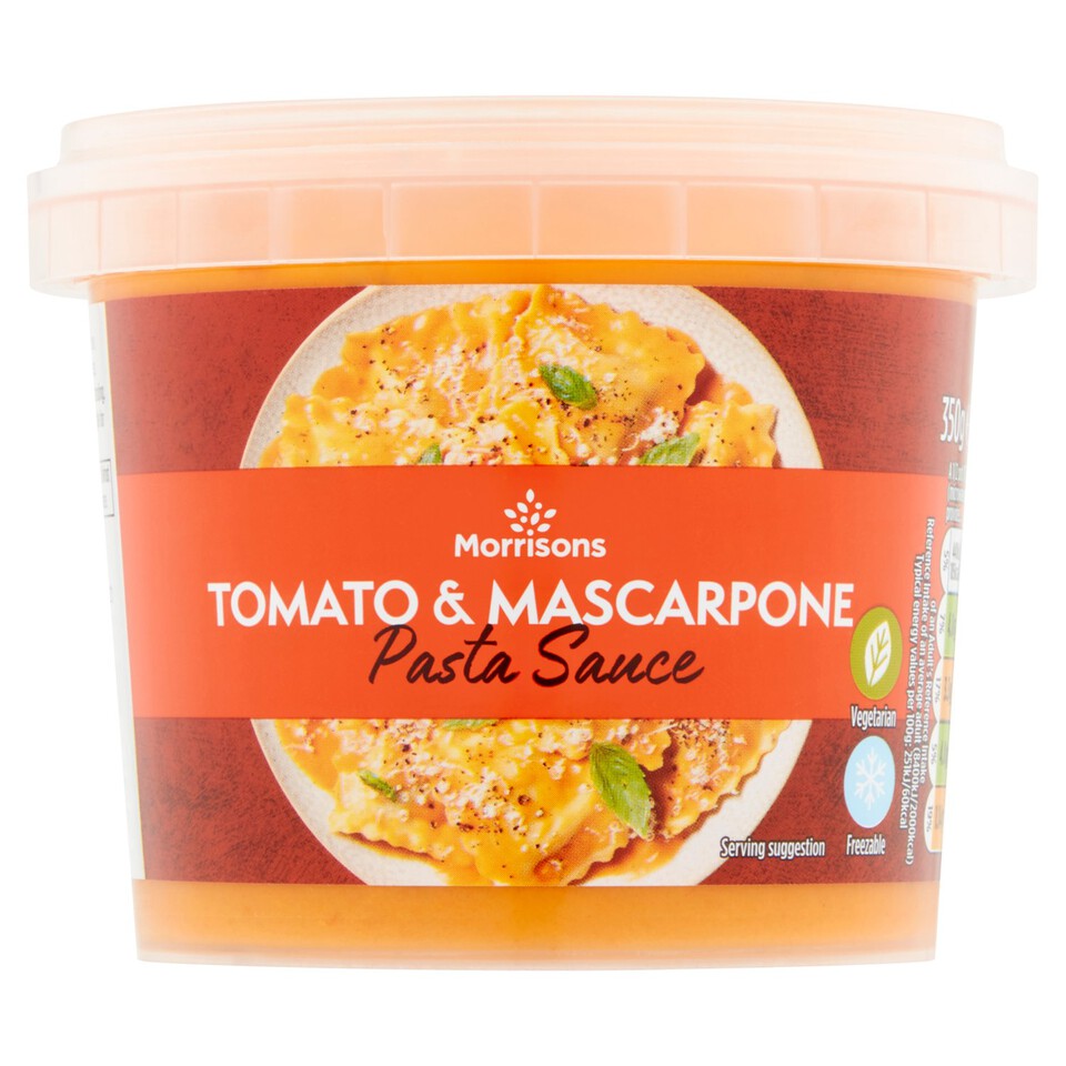 Morrisons Italian Tomato & Mascarpone Pasta Sauce - Morrisons Online ...