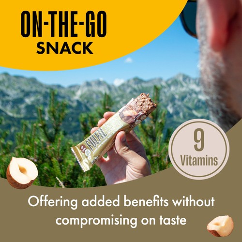 Fulfil Protein + Vitamin Bar Milk Chocolate Hazelnut Whip - Morrisons ...