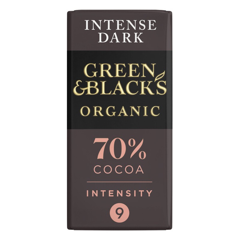 Green & Black's Organic 70% Dark Chocolate Bar 90g - Morrisons Online ...