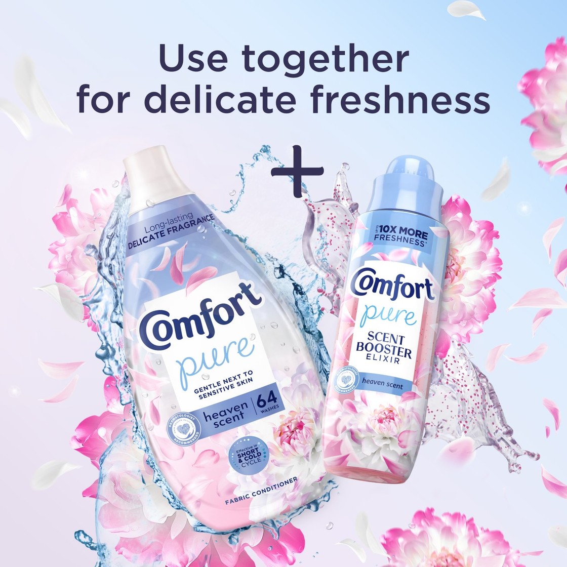 Comfort Pure Scent Booster Elixir Heaven 460ml - Morrisons Online ...
