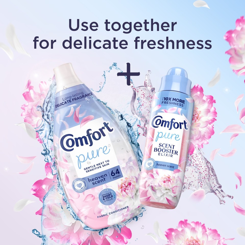 Comfort Pure Scent Booster Elixir Heaven 460ml - Morrisons Online ...
