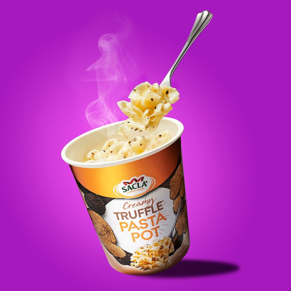 Sacla' Creamy Truffle Pasta Pot 80g - Morrisons Online Groceries & Offers