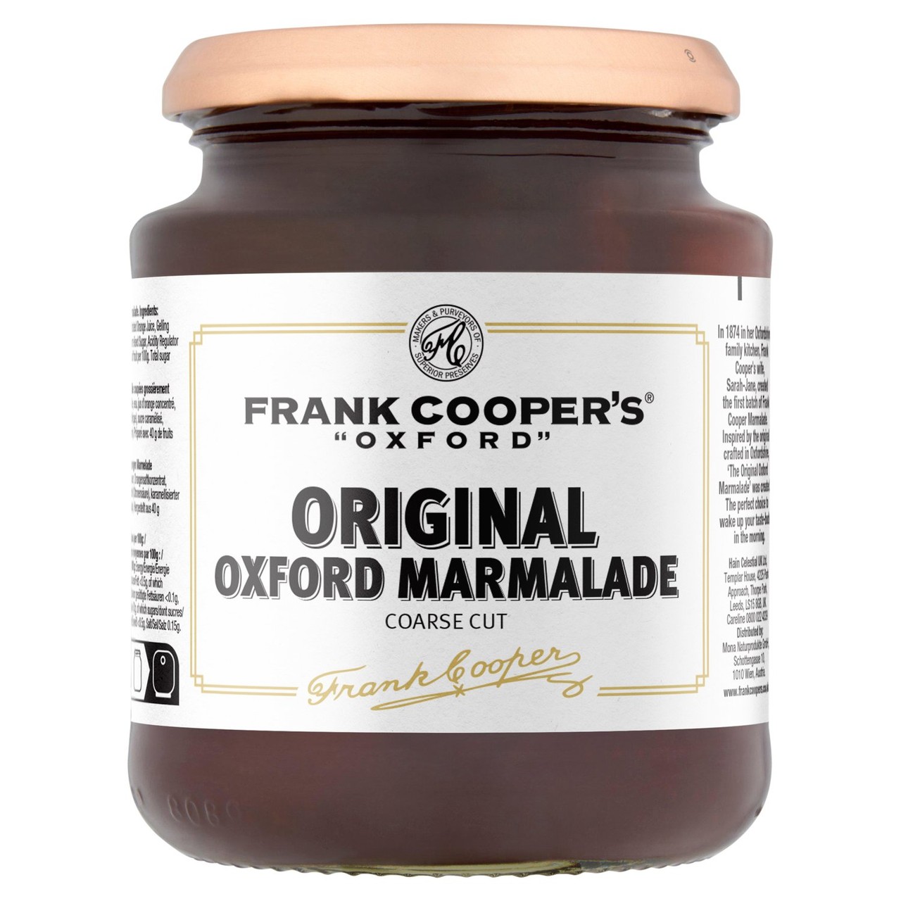 Frank Cooper's Original Oxford Marmalade - Morrisons Online Groceries ...